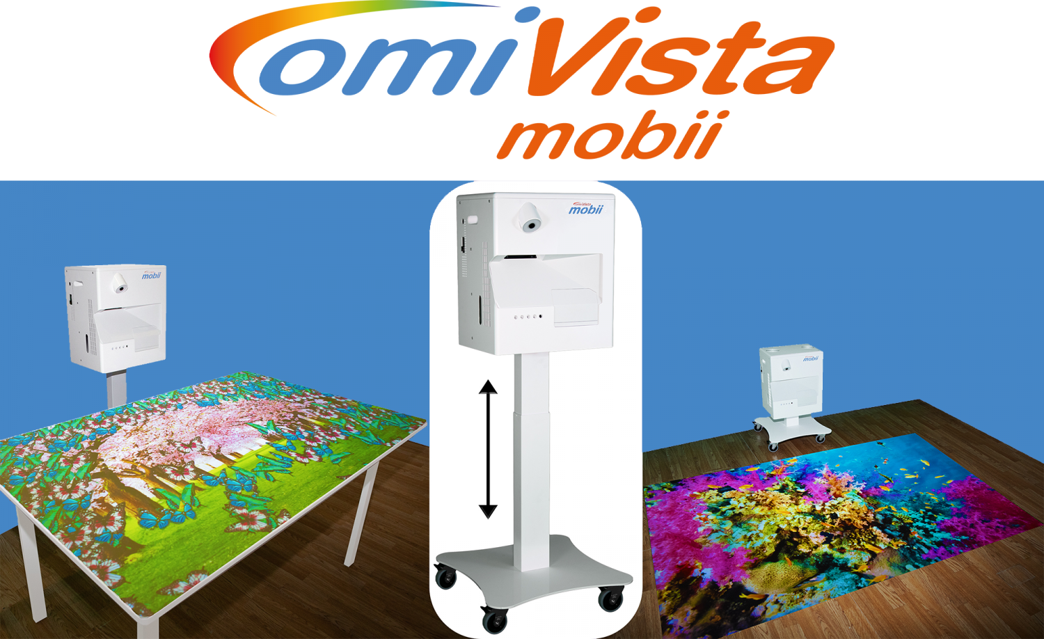 Mobii Interactive Sensory Table & Floor – OMi Magic Table