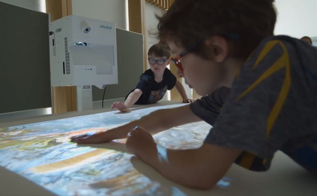 Gorey Library Illuminates Minds with the Omivista Mobii Magic Table ...